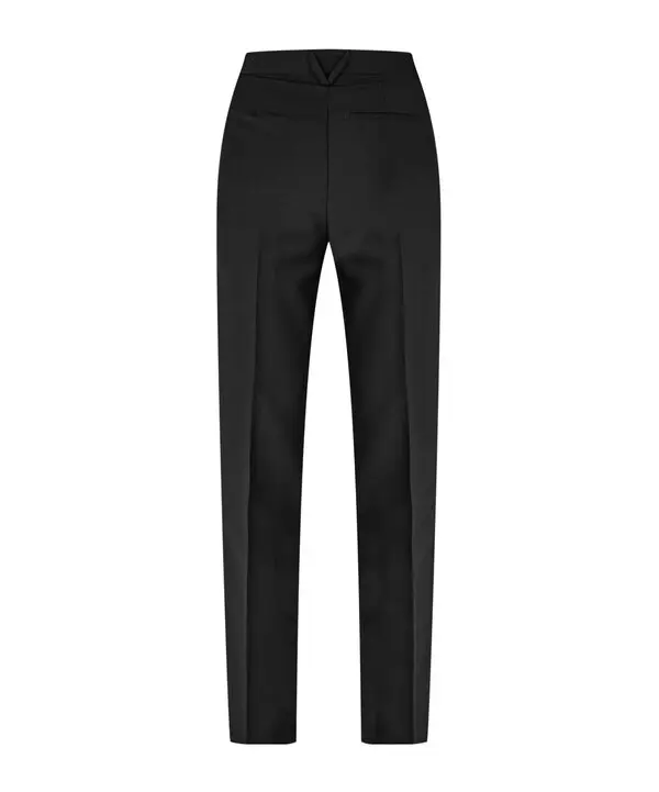 Bottega Veneta Highwaisted Straight Cropped Trousers