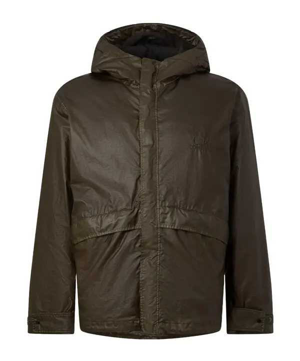C.P. COMPANY Hooded Jacket - Black
