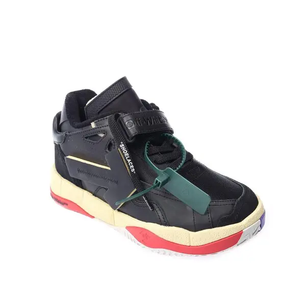 Off-White Panelled Midtop Sneaker