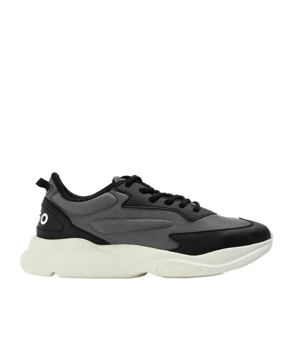 Hugo Boss Laceup Layered Running Sneakers