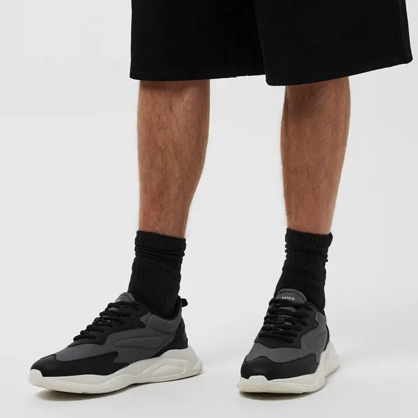 Hugo Boss Laceup Layered Running Sneakers