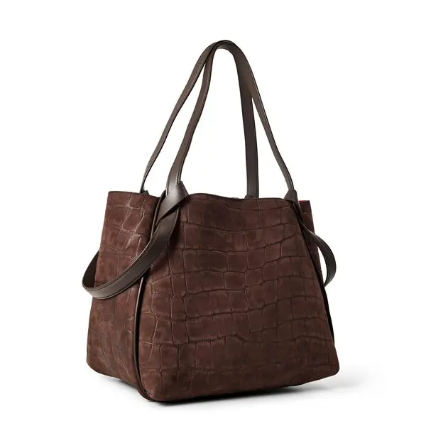 CHRISTIAN LOUBOUTIN Crocodileembossed Tote Bag