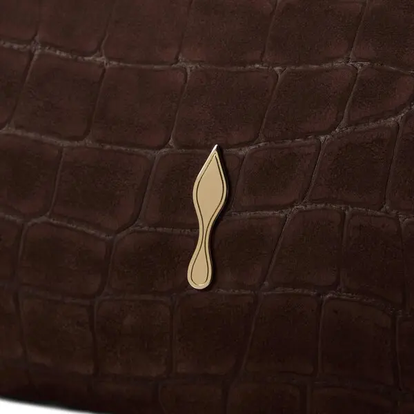 CHRISTIAN LOUBOUTIN Crocodileembossed Tote Bag