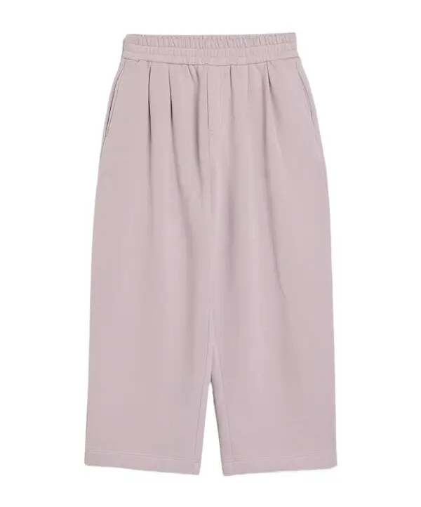 Brunello Cucinelli Cotton Smooth French Terry Track Trousers With Monili