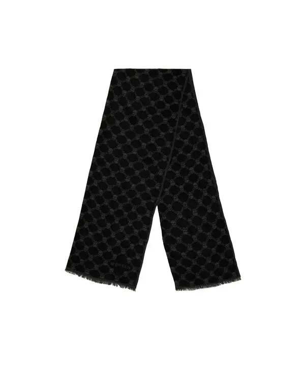 Alexander McQueen Toned Jacquard Knit Scarf - No