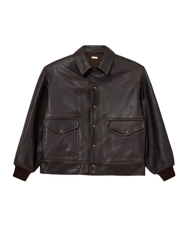 A.PRESSE A-1 Flight Leather Jacket