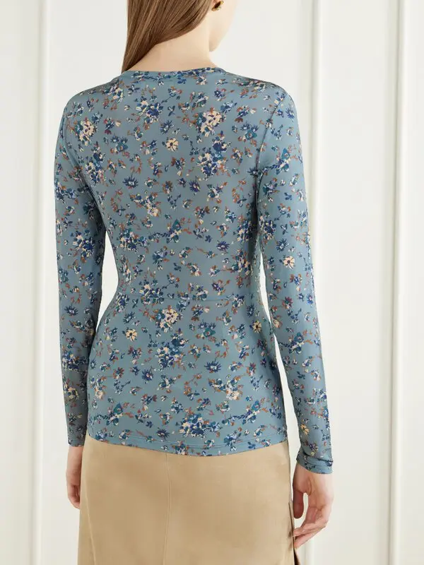 Ulla Johnson Floral Print Top