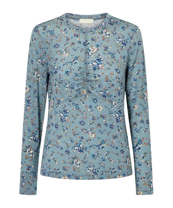 Ulla Johnson Floral Print Top - Blue