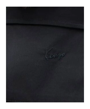 Kenzo Wildflower' Embroidered Short Sleeve Shirt In Cotton Poplin