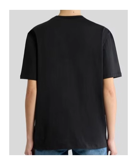 Etro Cotton T-shirt With Peacock Embellishment