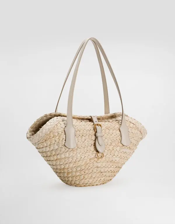 Dolce & Gabbana Raffia Tote Bag