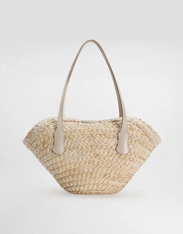 Dolce & Gabbana Raffia Tote Bag