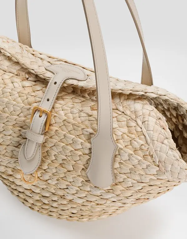 Dolce & Gabbana Raffia Tote Bag