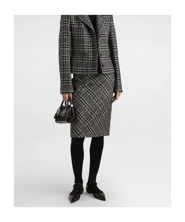 Dolce & Gabbana Marlene Day Mini Handbag In Polished Alligator