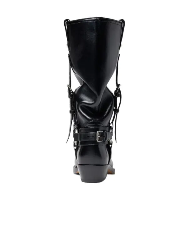 Fendi Count Leather Boots