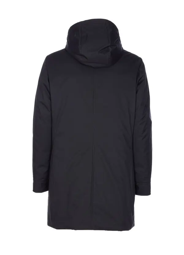 MOORER Hooded Padded Parka Coat