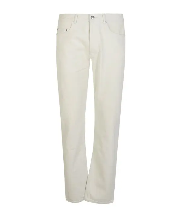 A.p.c. Button Detailed Straight Leg Jeans