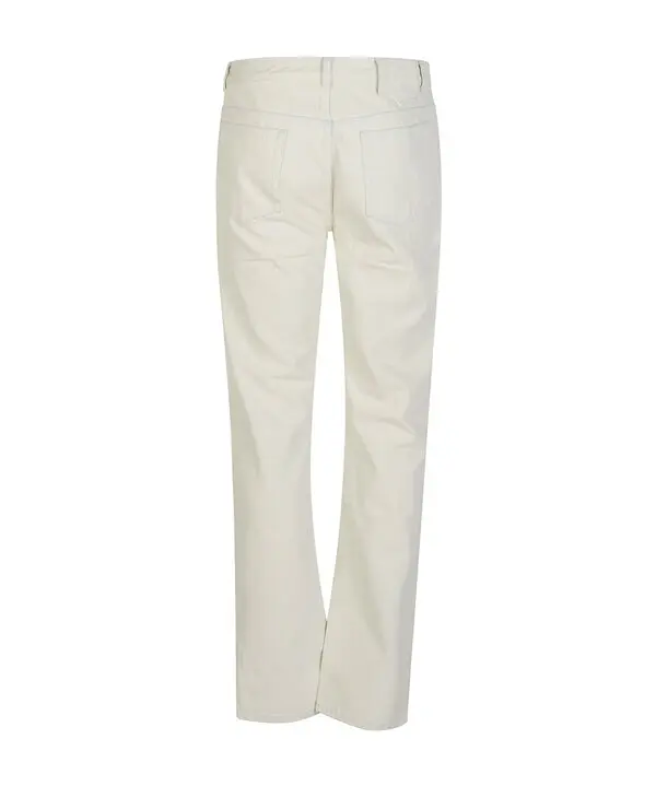 A.p.c. Button Detailed Straight Leg Jeans