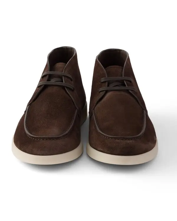 Prada Suede Chukka Boots