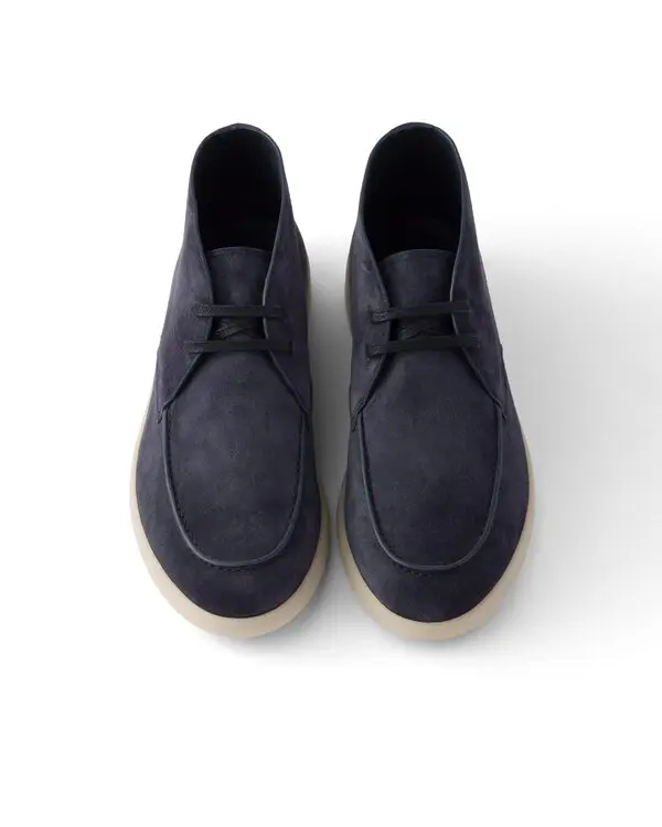 Prada Suede Chukka Boots