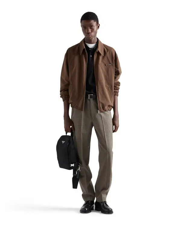 Prada Re-nylon And Saffiano Leather Backpack