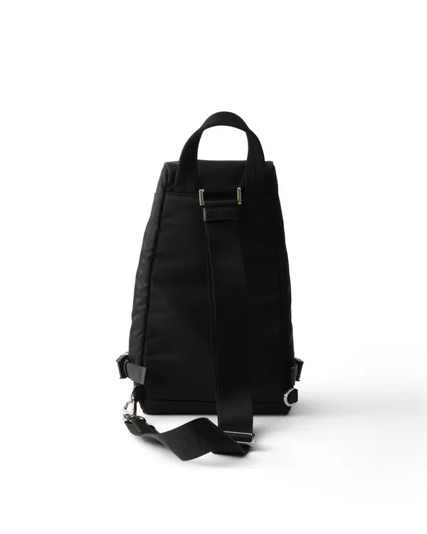 Prada Re-nylon And Saffiano Leather Backpack