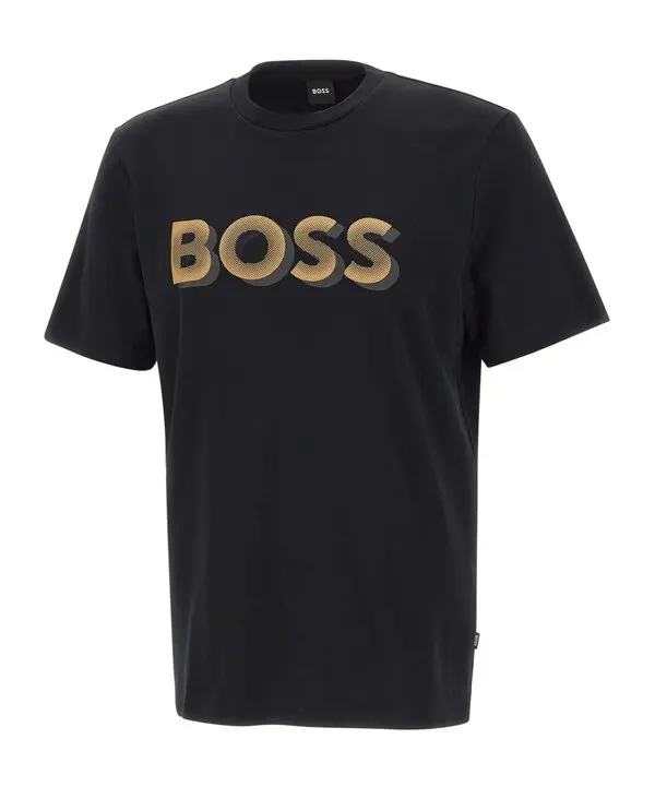 Hugo Boss Logo Printed Crewneck T-shirt