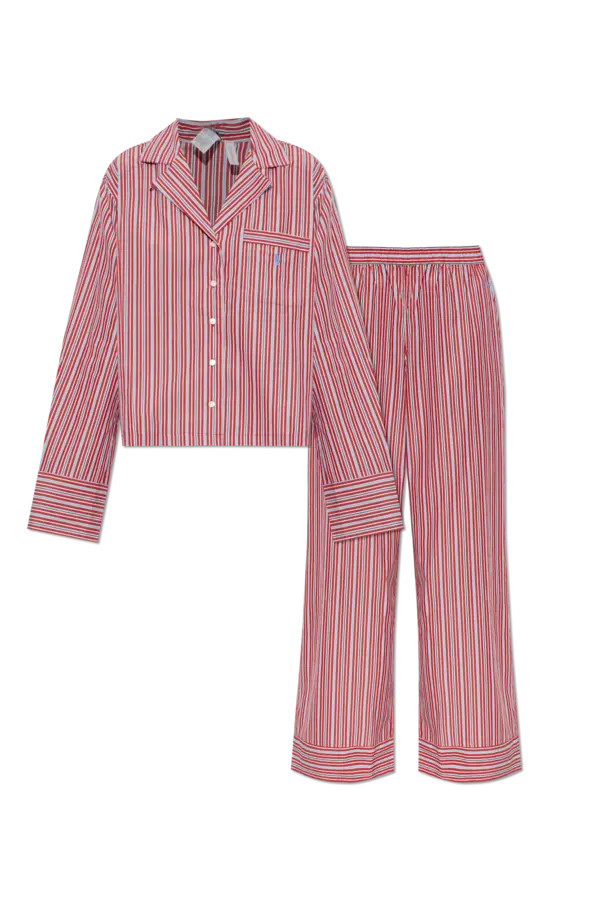 Polo Ralph Lauren Two-piece Pajamas With Logo
