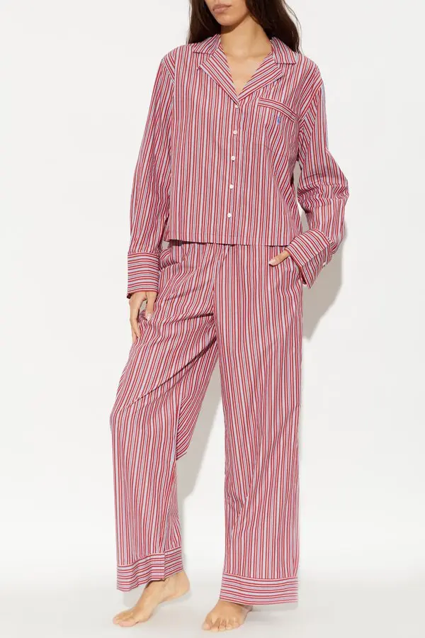 Polo Ralph Lauren Two-piece Pajamas With Logo