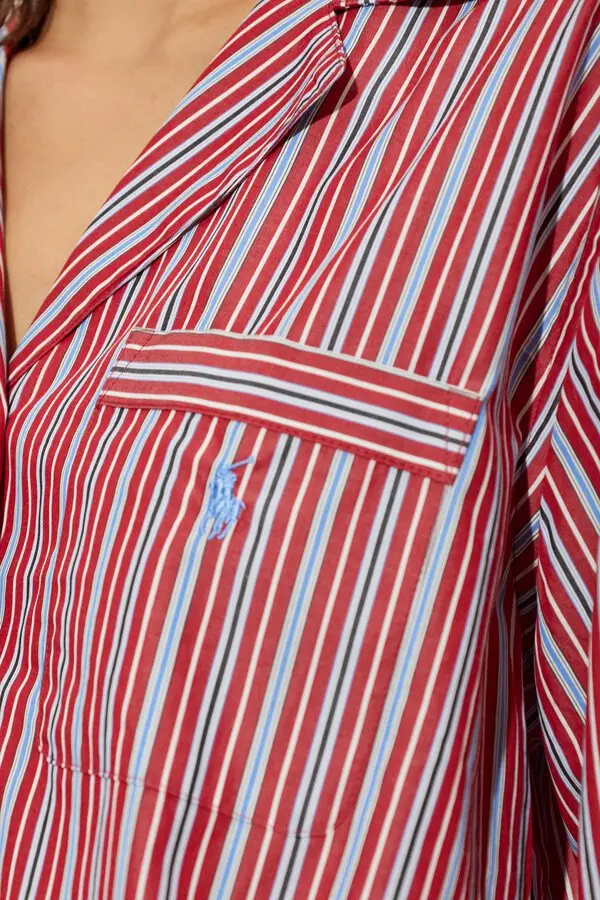 Polo Ralph Lauren Two-piece Pajamas With Logo