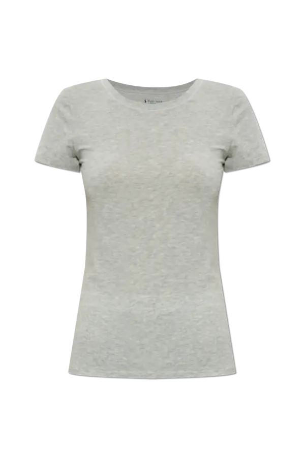 Polo Ralph Lauren Lingerie-style T-shirt With Logo - Grey
