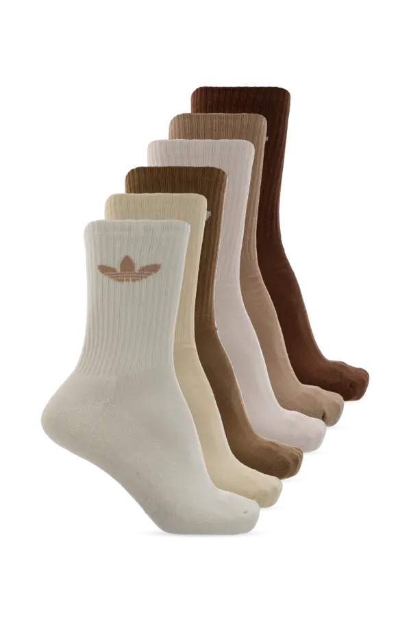 ADIDAS ORIGINALS Six-pack Of Socks - Multicolour