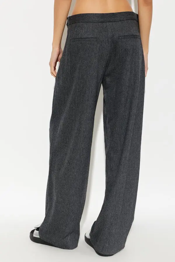 Rag & Bone Wool Pleated Trousers