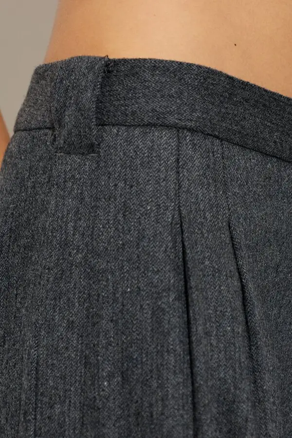 Rag & Bone Wool Pleated Trousers