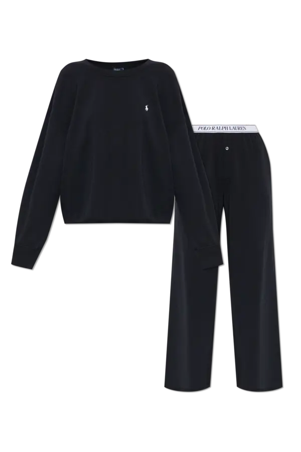 Polo Ralph Lauren Two-piece Pyjamas With Logo