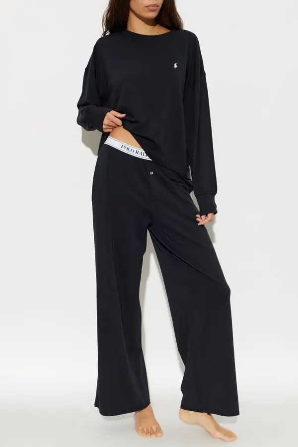 Polo Ralph Lauren Two-piece Pyjamas With Logo