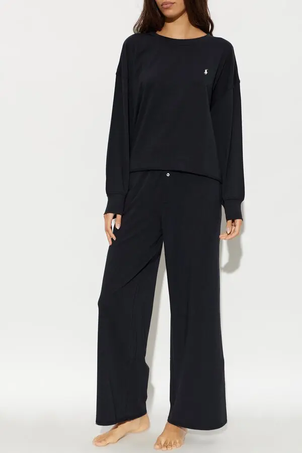 Polo Ralph Lauren Two-piece Pyjamas With Logo