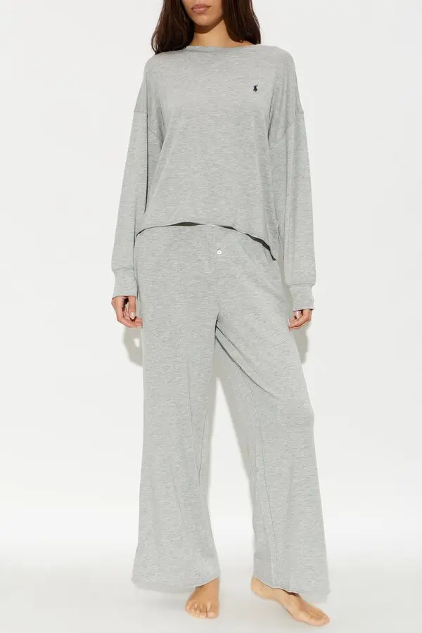 Polo Ralph Lauren Two-piece Pajamas With Logo