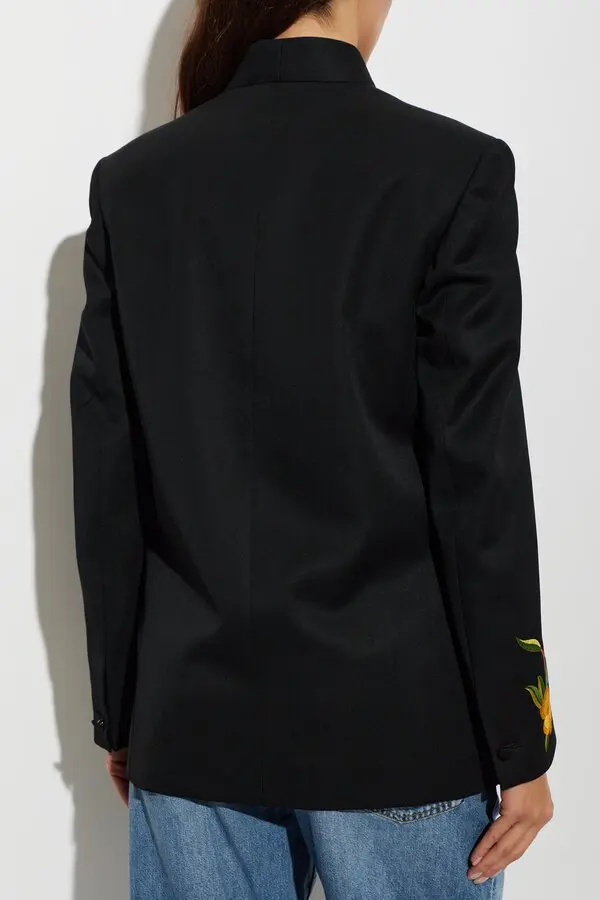 Kenzo Blazer With Colorful Embroidery