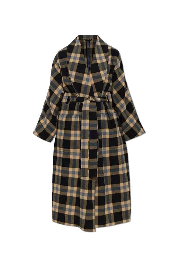 Kenzo Oversize Coat With Belt