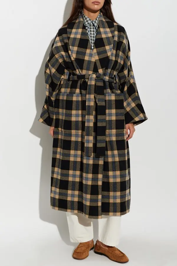 Kenzo Oversize Coat With Belt