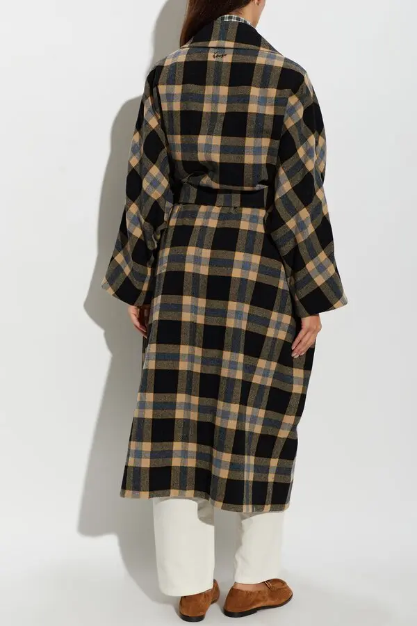 Kenzo Oversize Coat With Belt