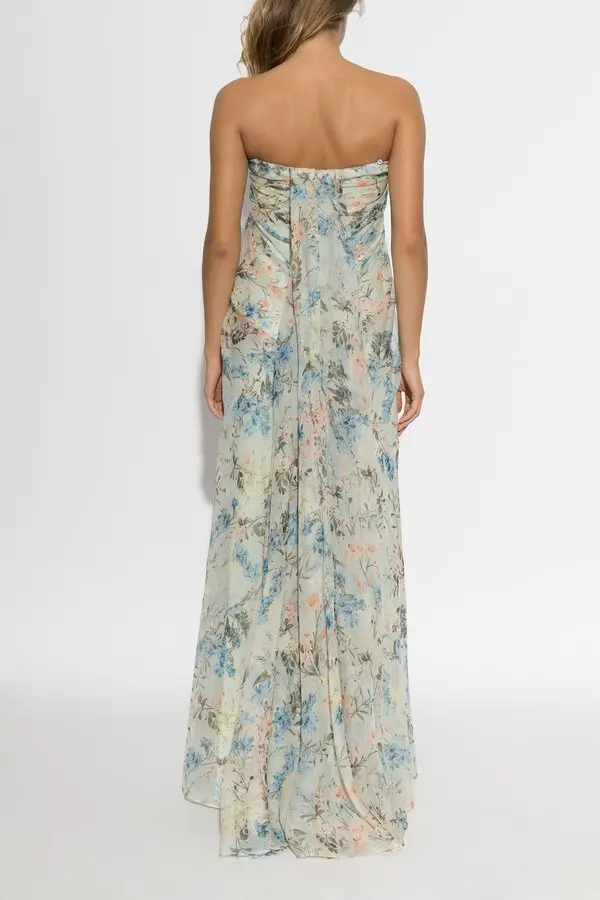 Alexander McQueen Silk Floral Dress