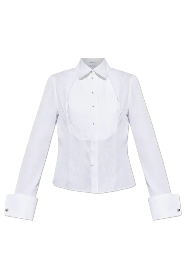 Alexander McQueen Fitted Cotton Shirt