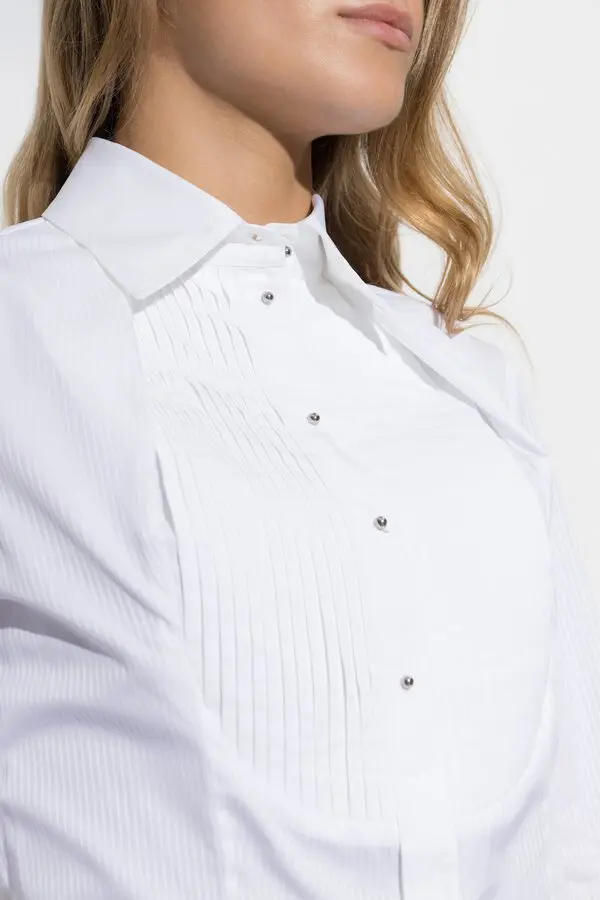 Alexander McQueen Fitted Cotton Shirt