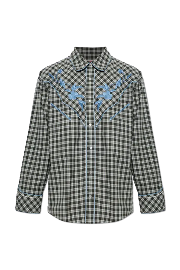 Kenzo Shirt With Floral Motif