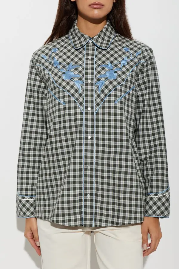 Kenzo Shirt With Floral Motif