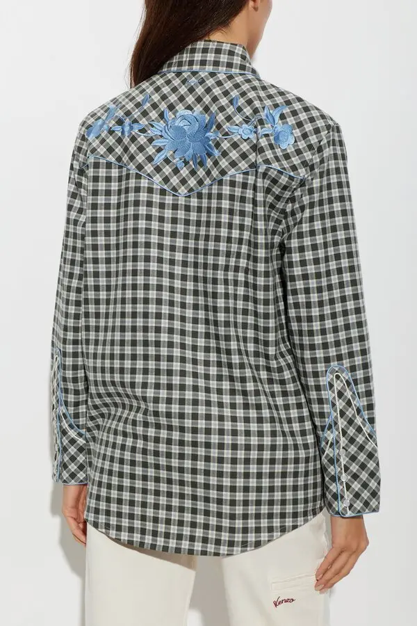Kenzo Shirt With Floral Motif