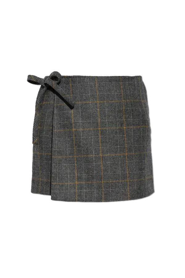 Kenzo Wool Wrap Skirt