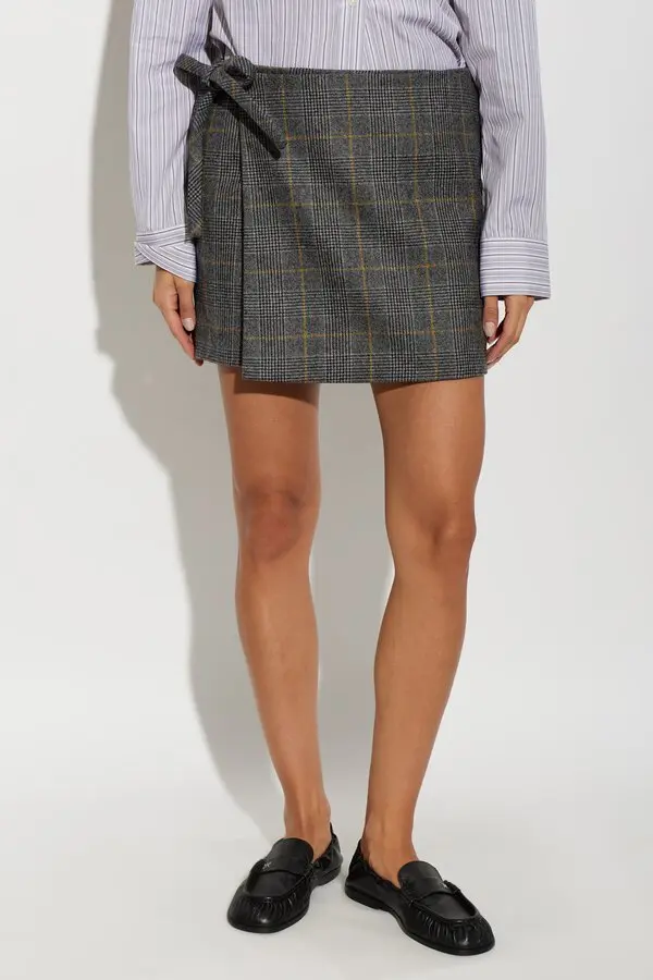 Kenzo Wool Wrap Skirt